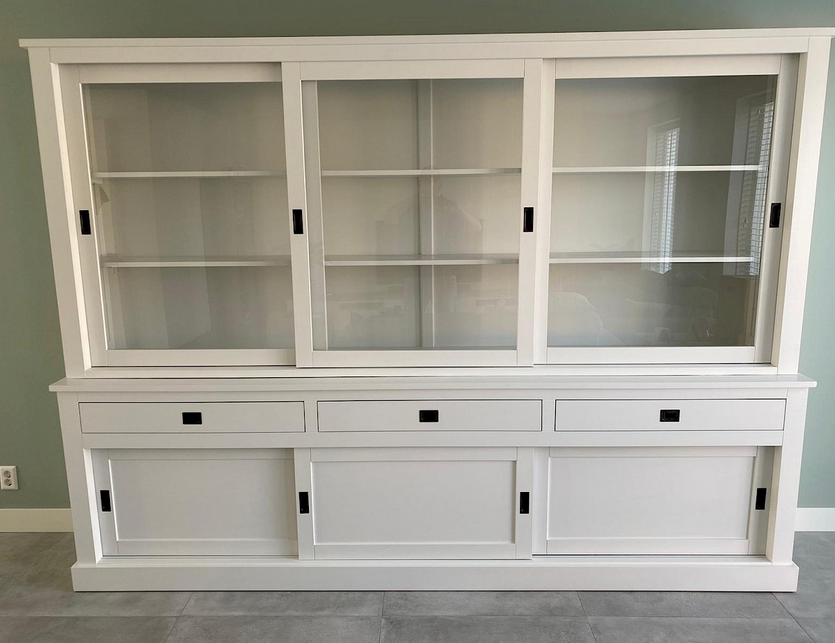 Buffetkast Melbourne Wit/Wit 300