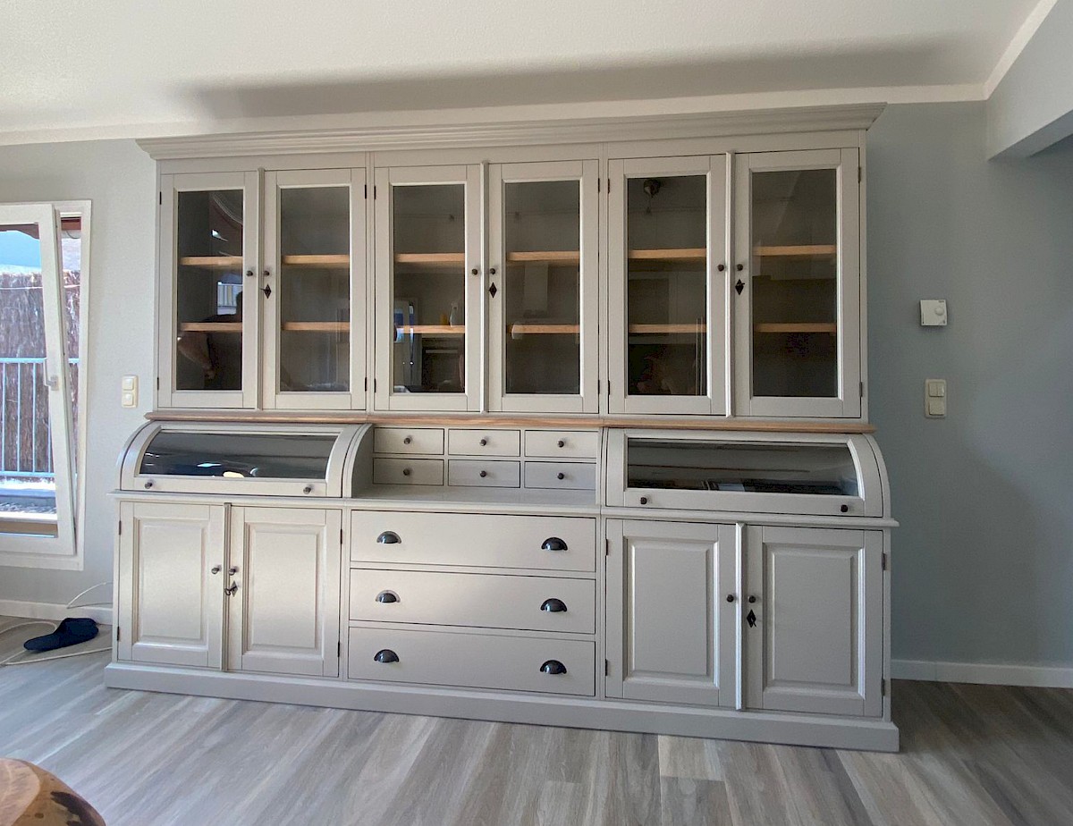 Buffetkast Bastiaan Grijs/Eiken 280